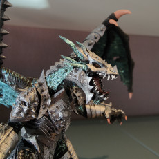 3D Printable Erevos the Death Dragon by Archvillain Games