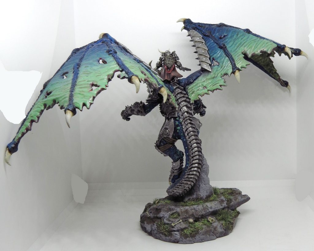 3D Printable Erevos the Death Dragon by Archvillain Games
