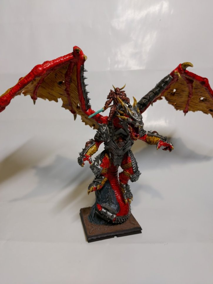 3D Printable Erevos the Death Dragon by Archvillain Games