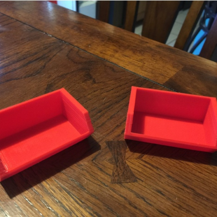 3D Printable Non Stackable Storage Box by GC Baker