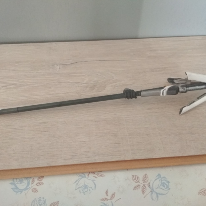 3D Printable Staff like original from game (OVERWATCH - MERCY 30 CM ...