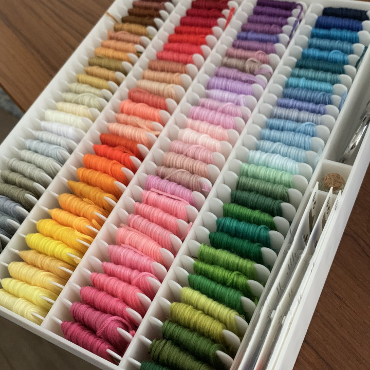Embroidery thread storage store