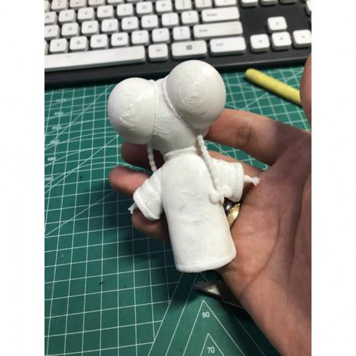 3D Printable Lynn Minmay Singing Doll from MACROSS/ ROBOTECH by HT