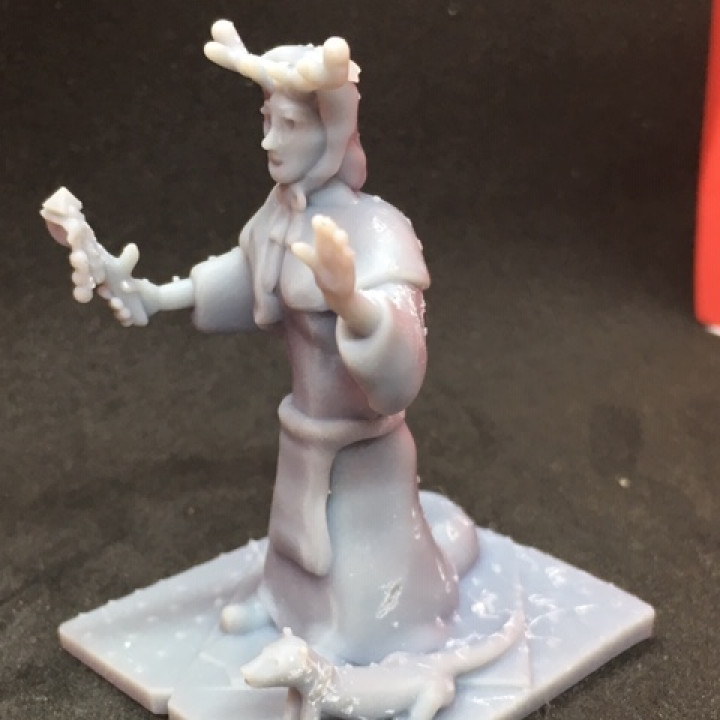3D Printable Fae Tiefling Witch by Paul