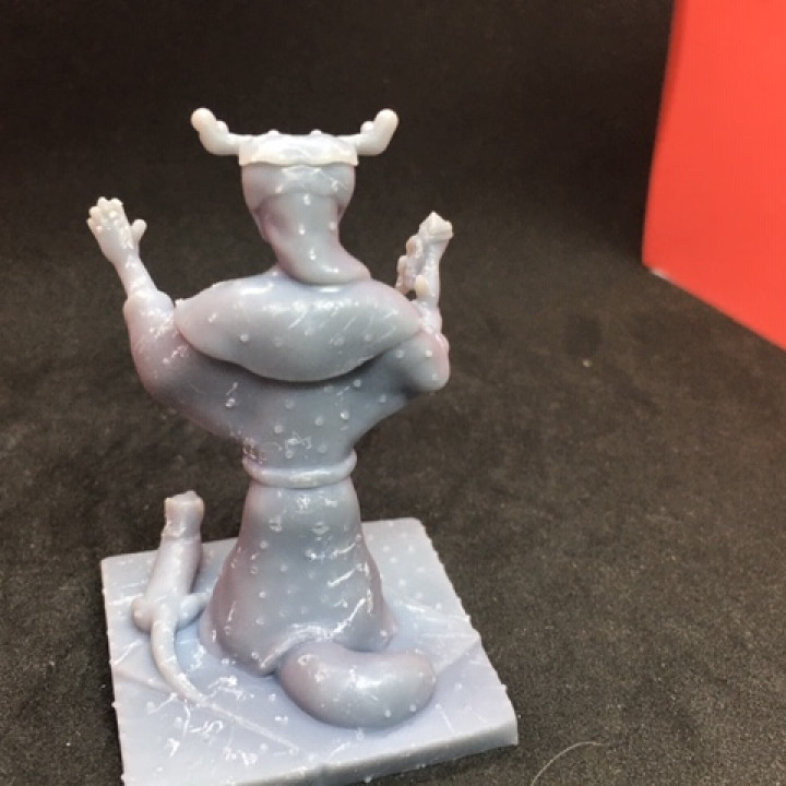 3D Printable Fae Tiefling Witch by Paul