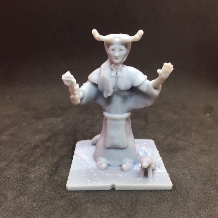 3D Printable Fae Tiefling Witch by Paul
