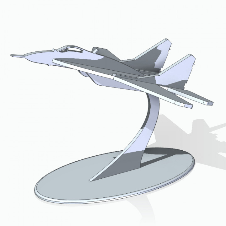 3D Printable MiG-29 kit card by Nikita