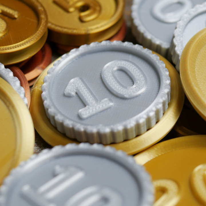 3D Printable Treasure Coins by Trond