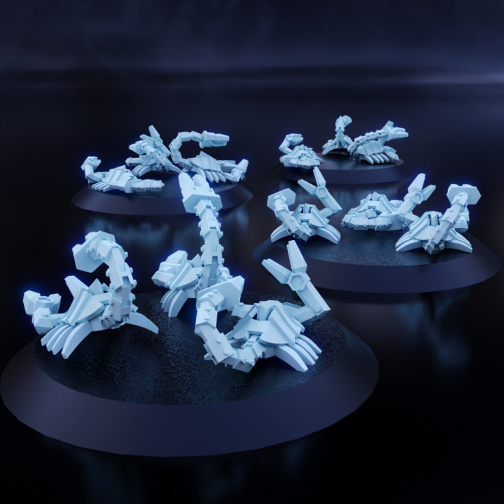 3D Printable Skorp Swarms - Star Pharaohs by Star Pharaoh Foundry