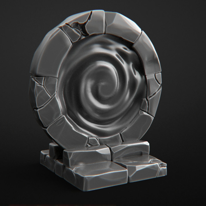 3D Printable Portal for Dungeon by Kino Prados Cordon