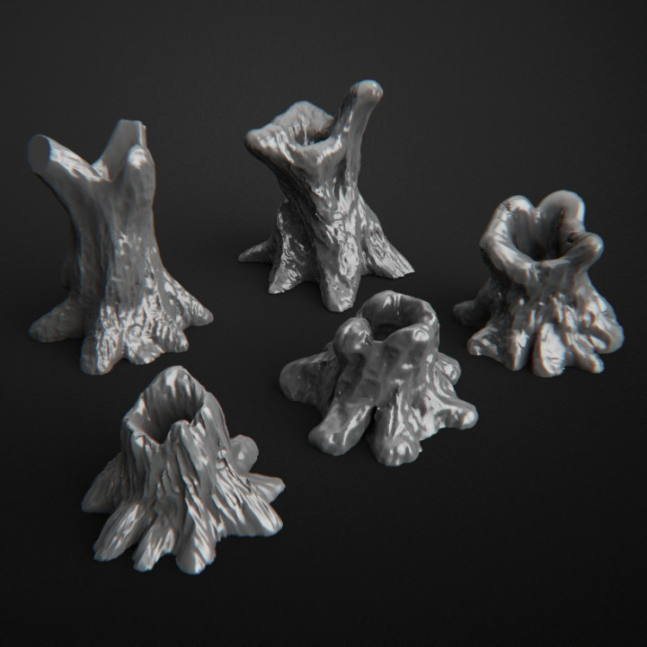 3D Printable Tree trunks by Kino Prados Cordon