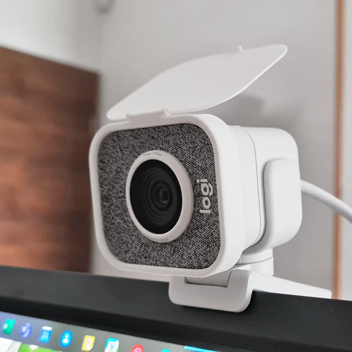 3D Printable Logitech StreamCam Privacy Cover by Tom Vít