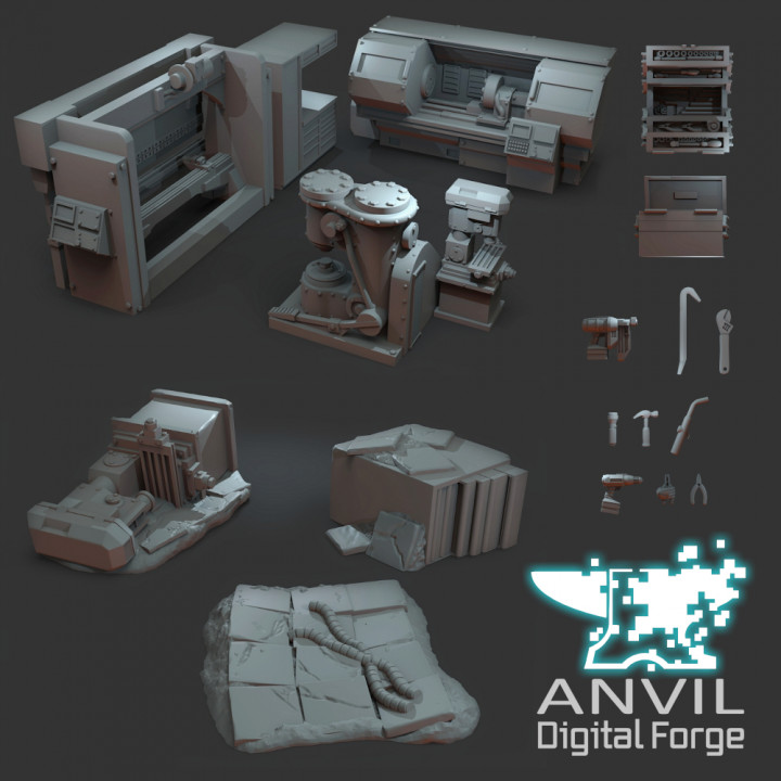 3D Printable Automata - Anvil Digital Forge June 2020 by Anvil Digital ...