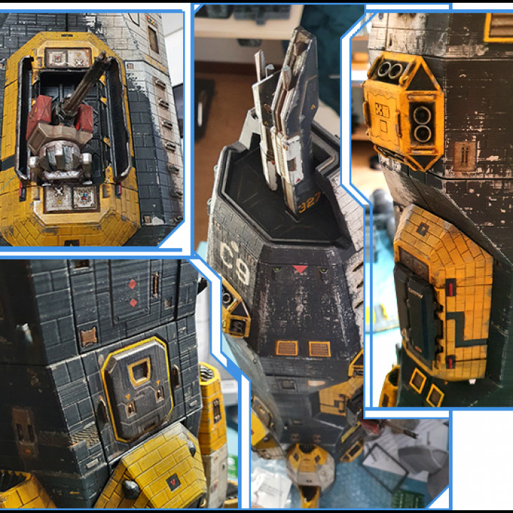 3D Printable Starship Sleipnir by 2nd Dynasty