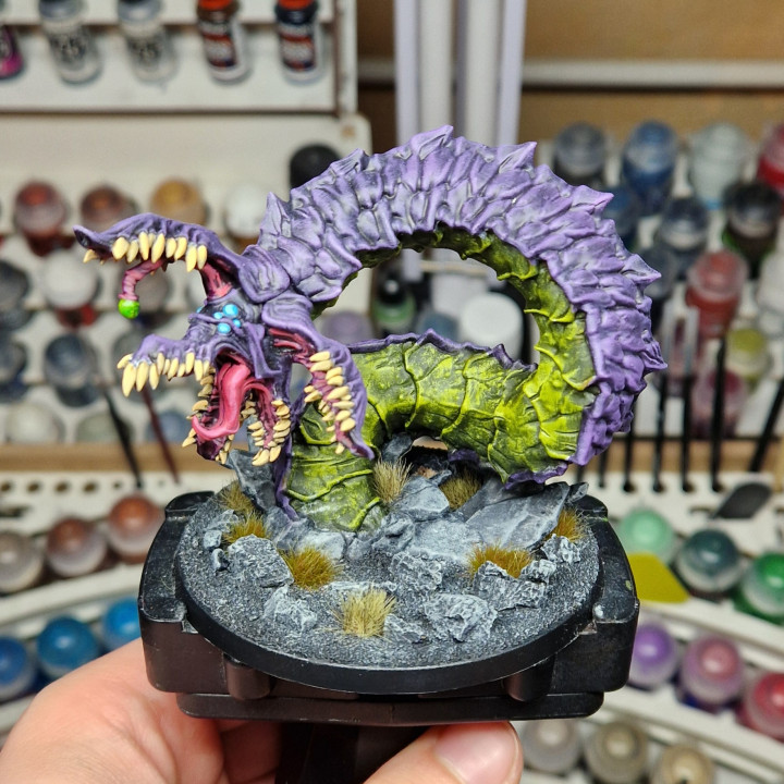 3D Print of Kornutaaz on Diggaz the Plague Zeek (Beast & Mount) by ...