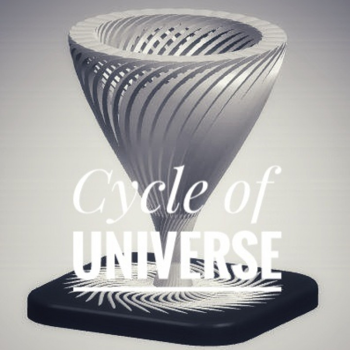 3D Printable Cycle of Universe by Munish Mahajan