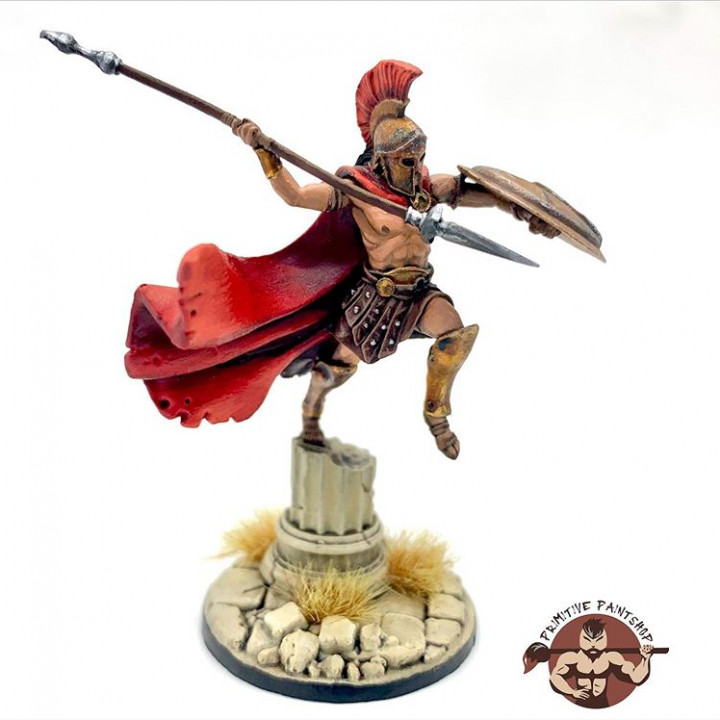 3D Print of Spartan - Aréus 35 mm scale by KafArt