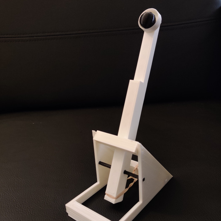 3D Printable Catapult Kit System by Sanket Kadam