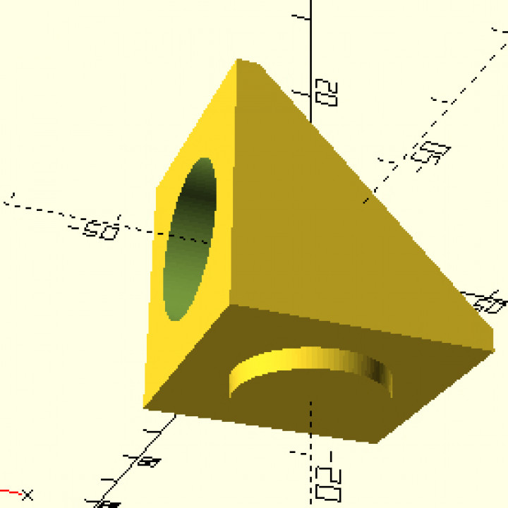 3D Printable 3D Connecting Building Blocks by Conrad Truettner