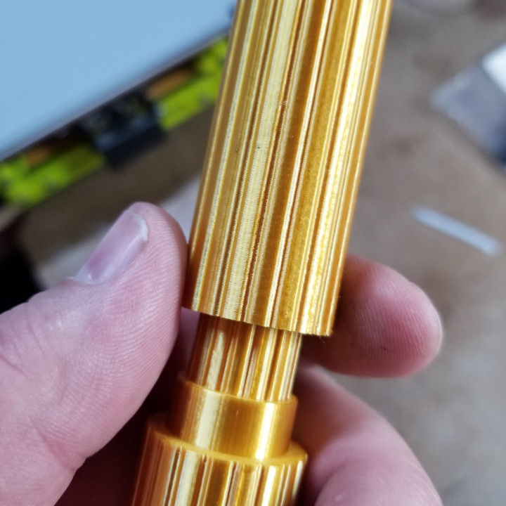 3D Printable Sonic Lipstick (Doctor Who Sarah Jane Smith) by Tech Outreach