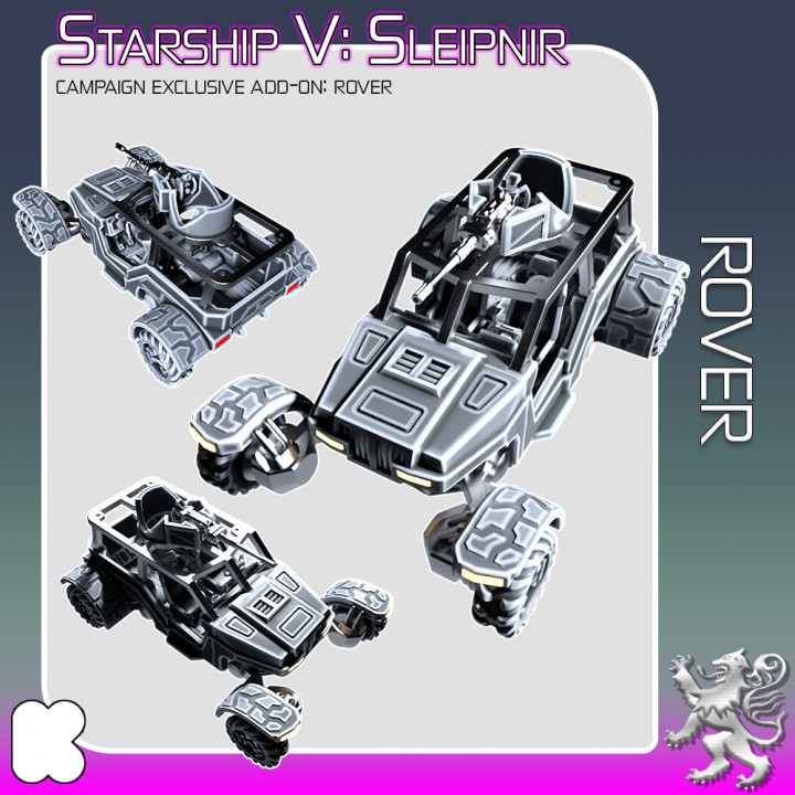 Starship V - Sleipnir, Crew Miniatures and Deck Designer Campaign ...