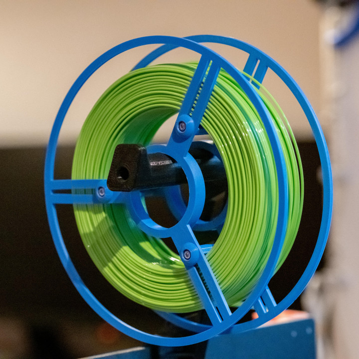 3D Printable Reusable adjustable spool for spoolless filament by Felix