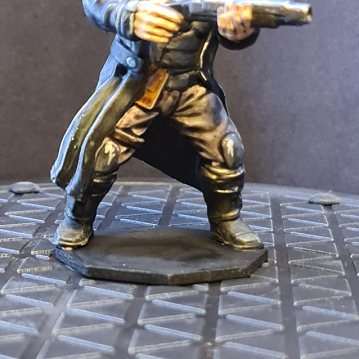 3D Printable TROLL STREET SAMURAI by PAPSIKELS MINIATURES