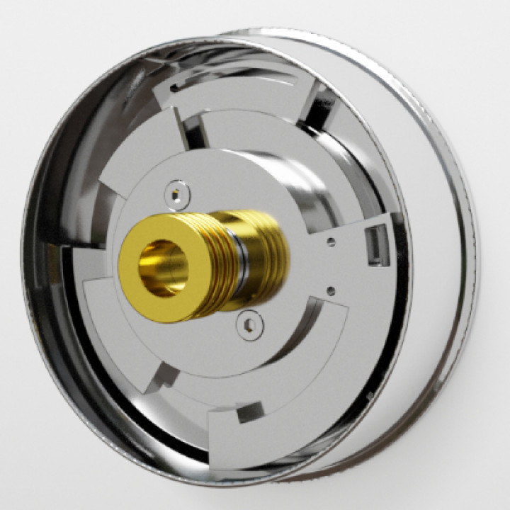 3D Printable Star Wars Droid Terminal (Spinning) by J