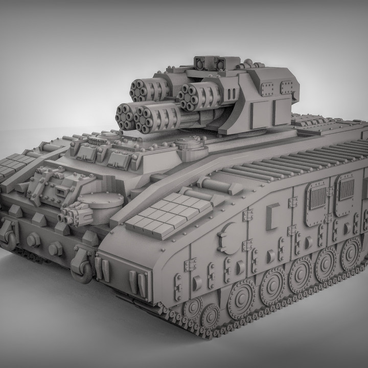 3D Printable Heavy Tank by Duncan Shadow