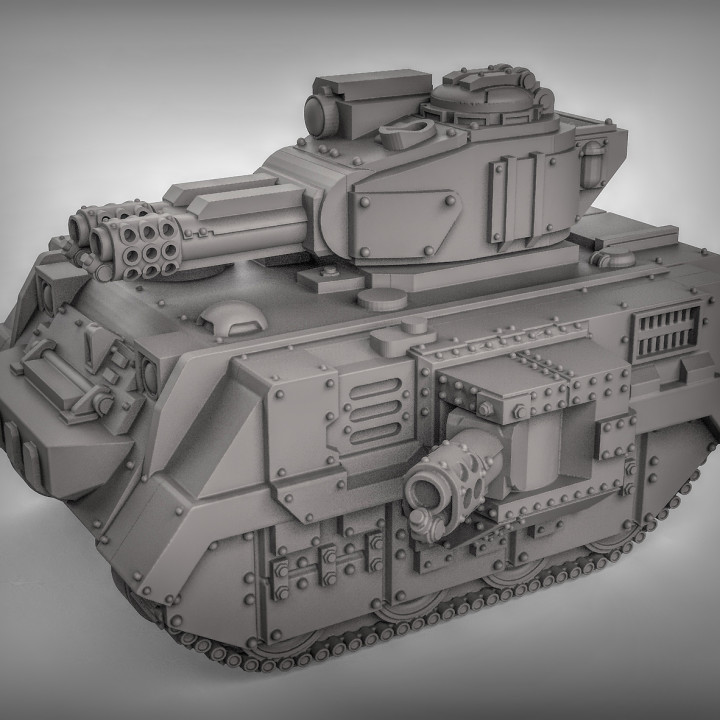 3D Printable MKII light tank by Duncan Shadow