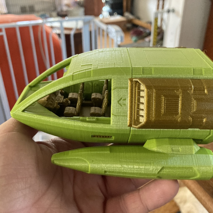 3D Print of Starfighter Modular System II by AdmSean