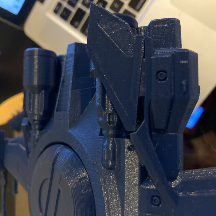 3D Print of Starfighter Modular System II by AdmSean