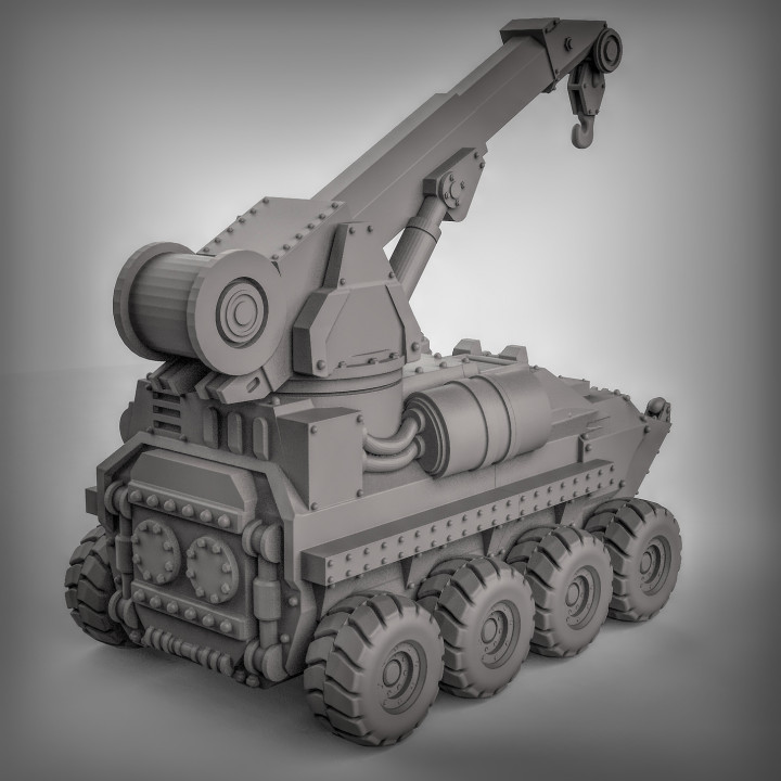 3D Printable Recovery Vehicle by Duncan Shadow