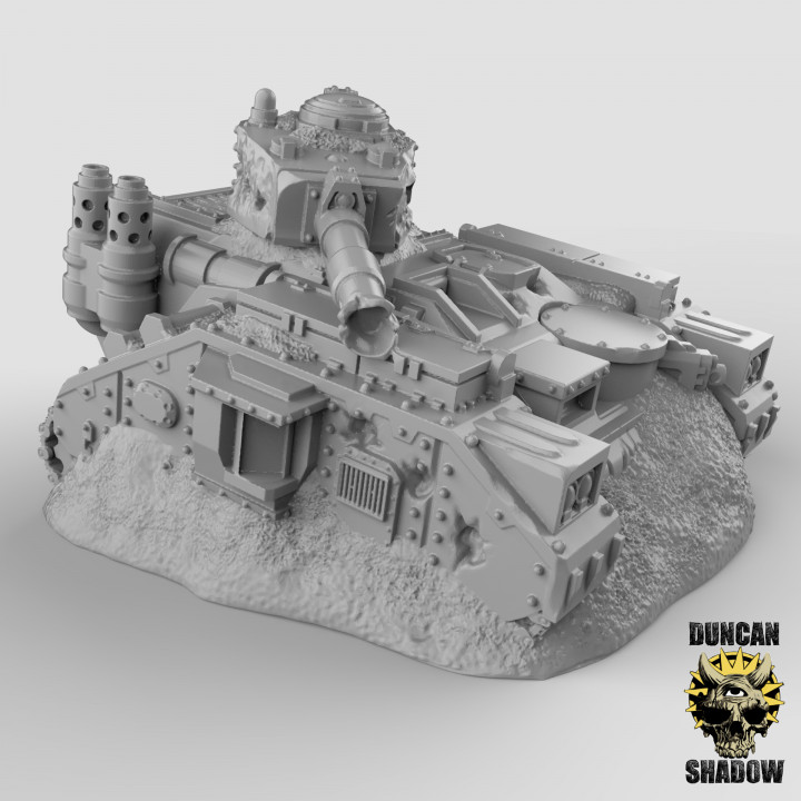 3D Printable Wrecked tanks by Duncan Shadow