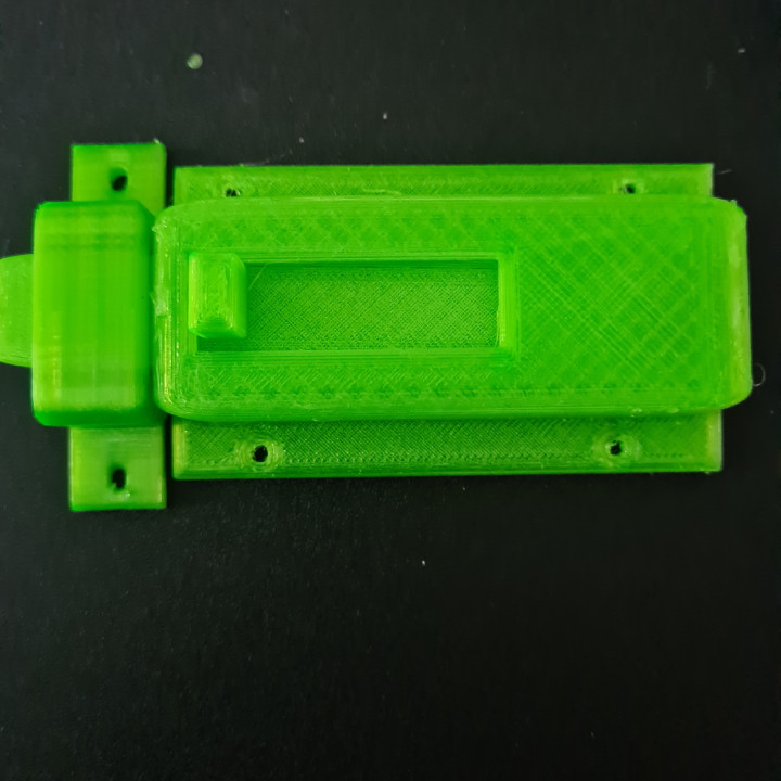 3D Printable Door lock by shell morrall