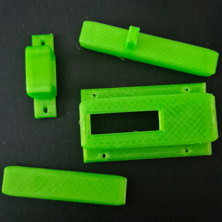 3D Printable Door lock by shell morrall