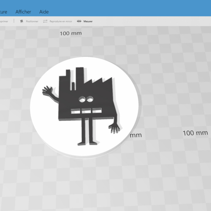 3D Printable Myminifactory black factory (profile default) by ...