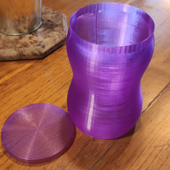 3D Printable Container, quick and easy print. by jimflc