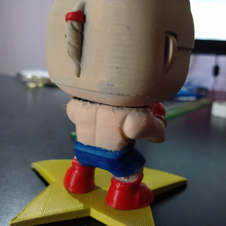 3D Printable Funko Pop Boxer by Enrico Sartori