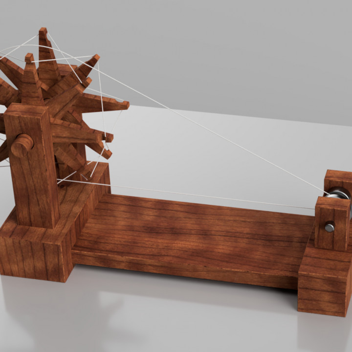 3D Printable Charkha by Sagar Kariya