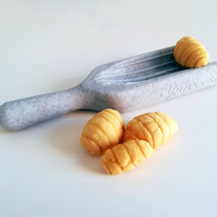 3D Printable Gnocchi maker by Agustín Spaccesi