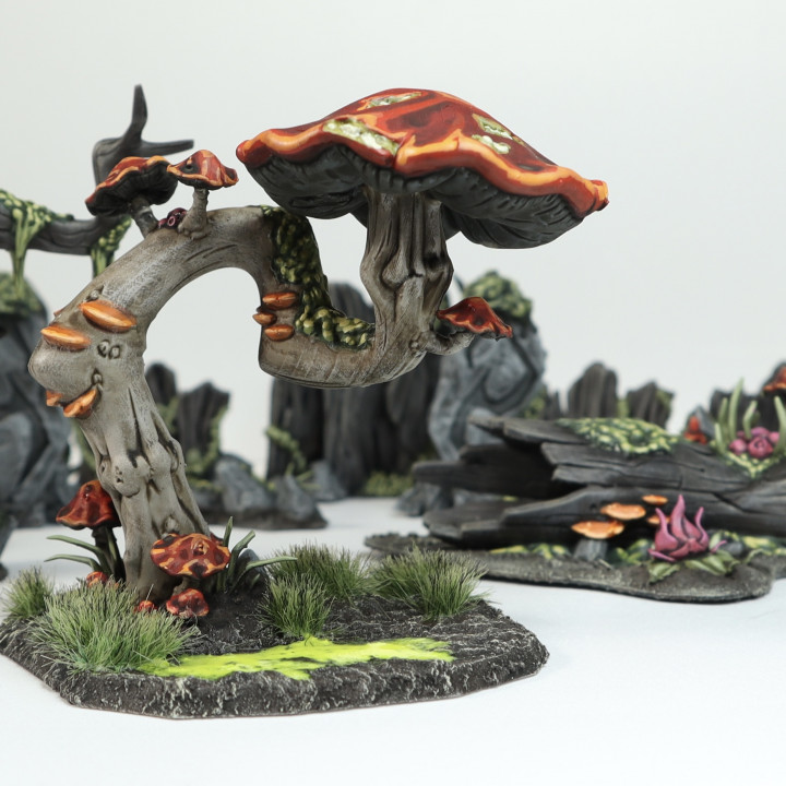 3D Print of Swamp Terrain (Pre-Supported) by skudfisher
