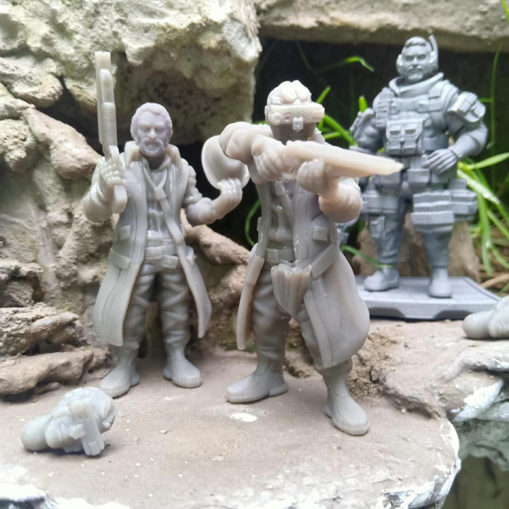 3D Printable PCPD PSYCHO DETECTIVE by PAPSIKELS MINIATURES