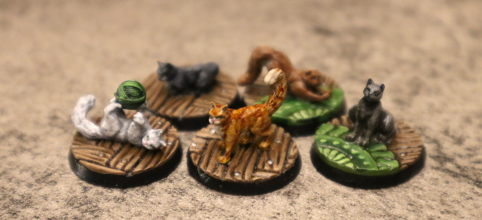 3D Printable House Cats - Presupported - 5 Poses by The Printing Goes ...