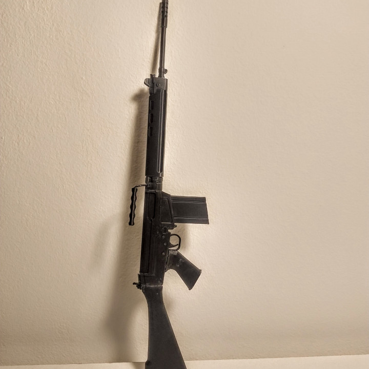 3D Print of FN-FAL - scale 1/4 by renzomantoani