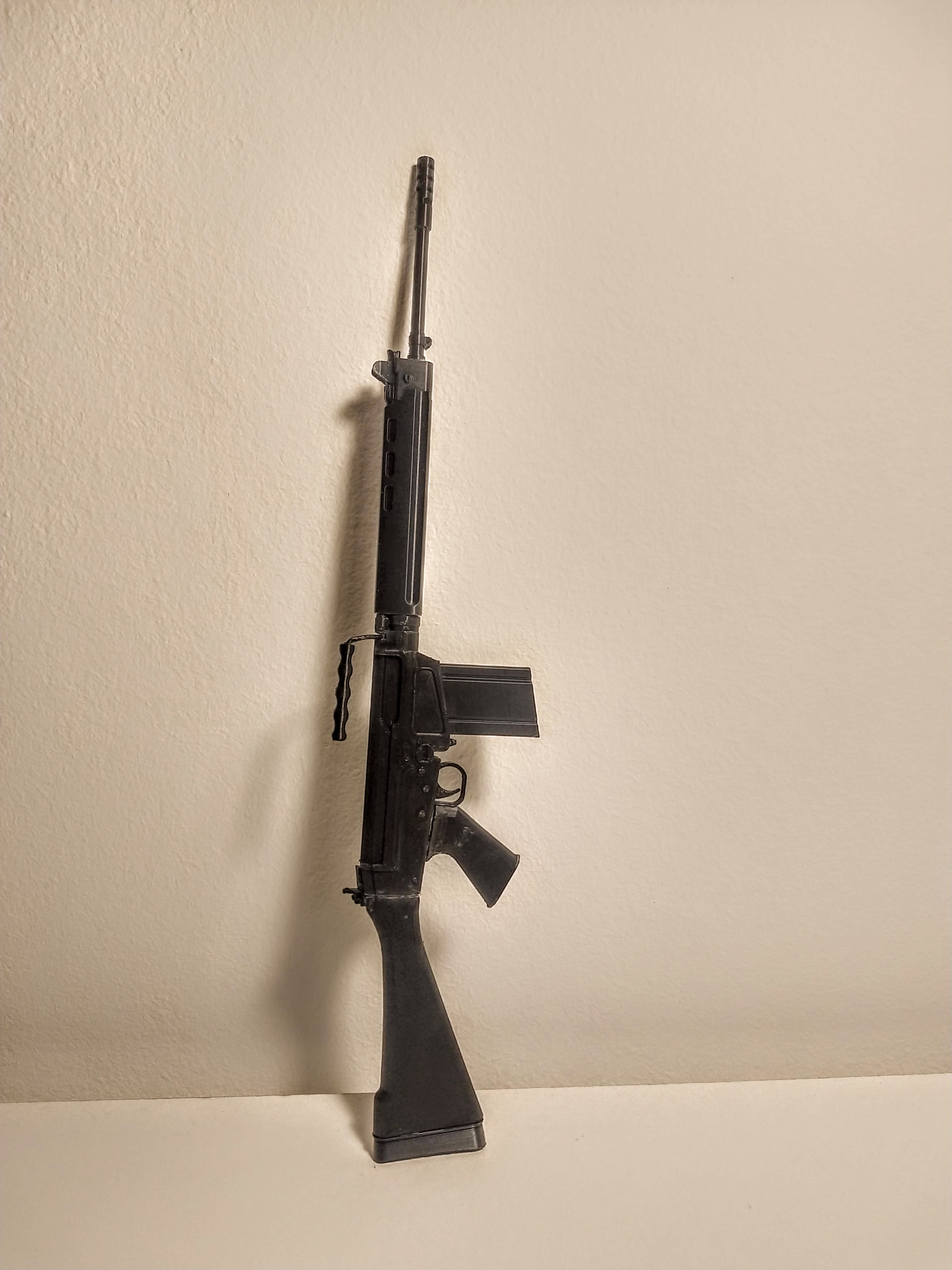 3D Print of FN-FAL - scale 1/4 by renzomantoani