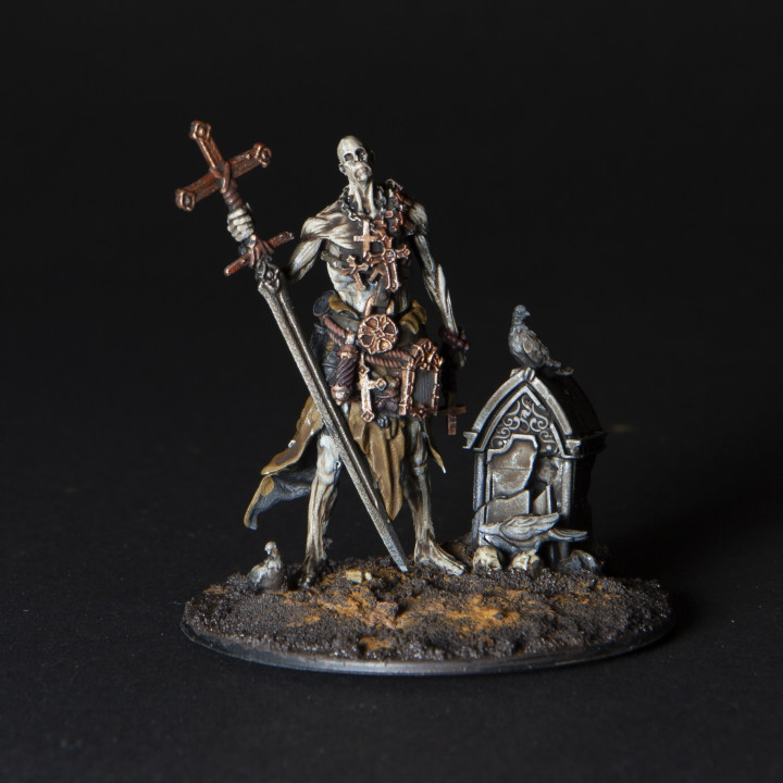 3D Print of LEGACY_Alain 32/75mm scale by Bestiarum Miniatures