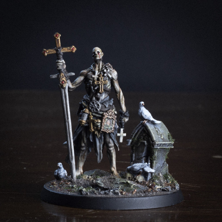 3D Print of LEGACY_Alain 32/75mm scale by Bestiarum Miniatures