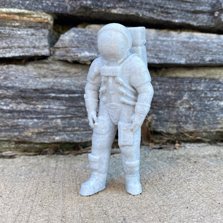 3D Print of Apollo Astronaut Support Free Remix by philippeb66
