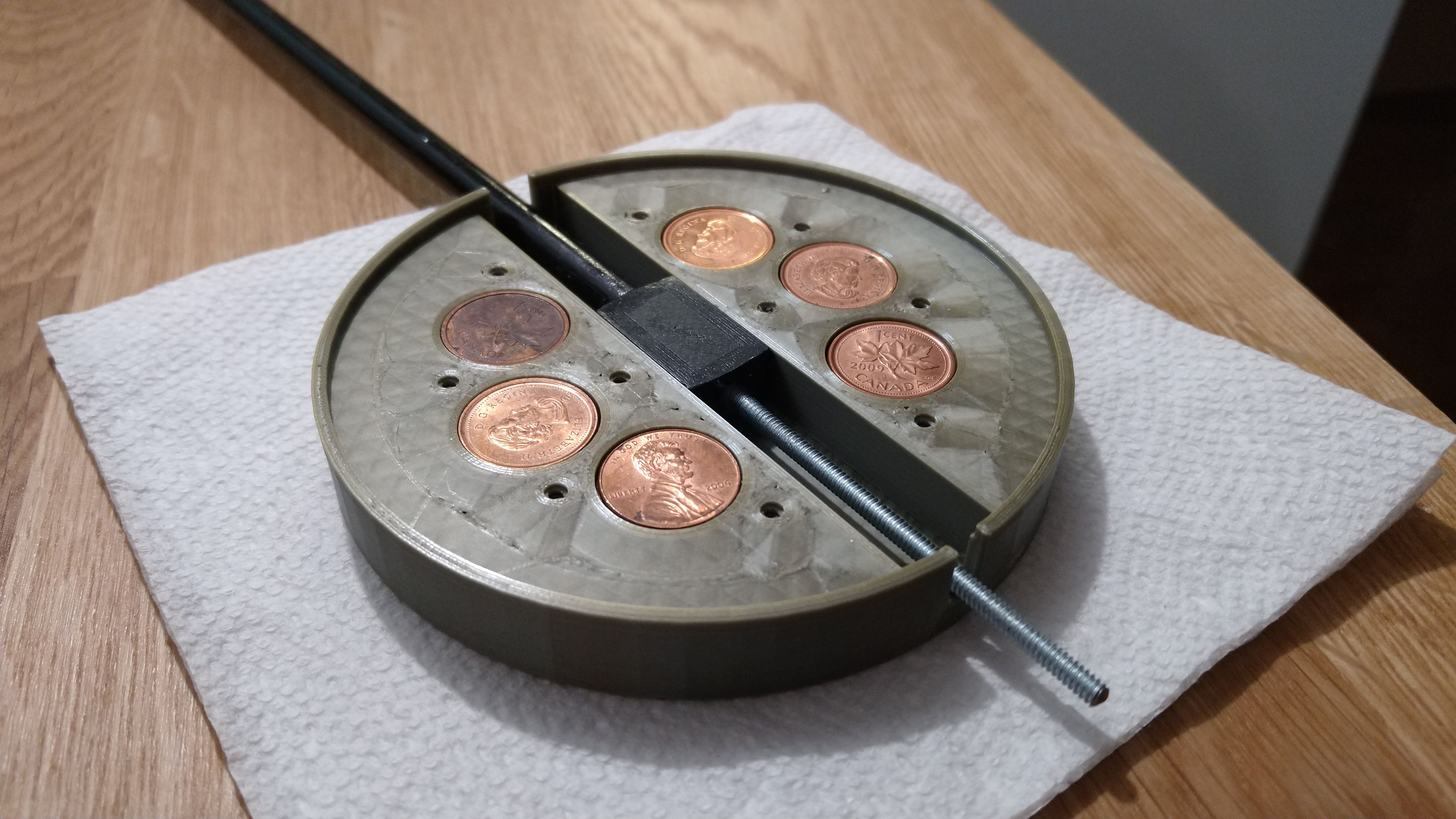 3D Printable Large Pendulum Wall Clock by Steve Peterson